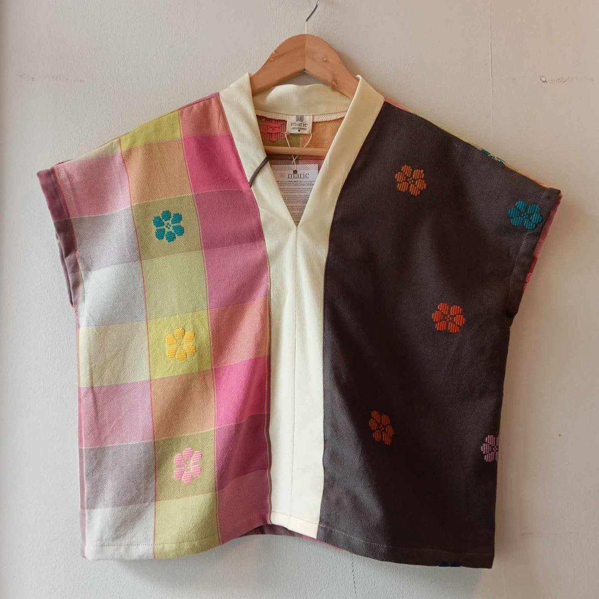 TINGADLAW: MIX MICHAELA / GREY FLOWERS W/ CREAM POLY BIAS – DESIGNS BY ...