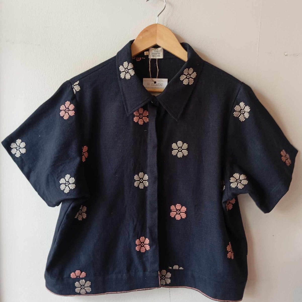 MARIKIT: BLACK FLOWERS FULL – DESIGNS BY MARIE