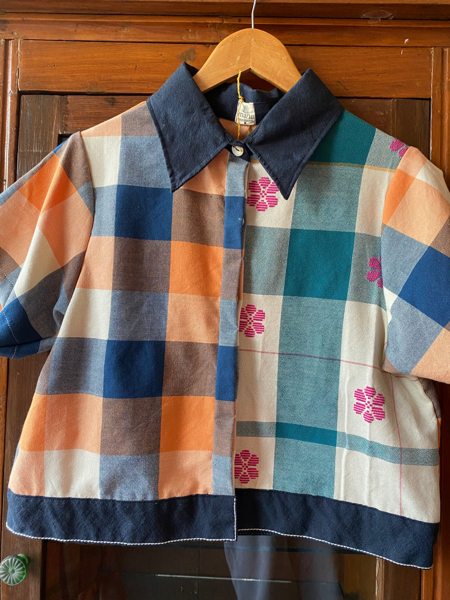 MARIKIT: MIX BONIFACIA & EUSTAQUIA (bonifacia sleeves/ blue collar ...