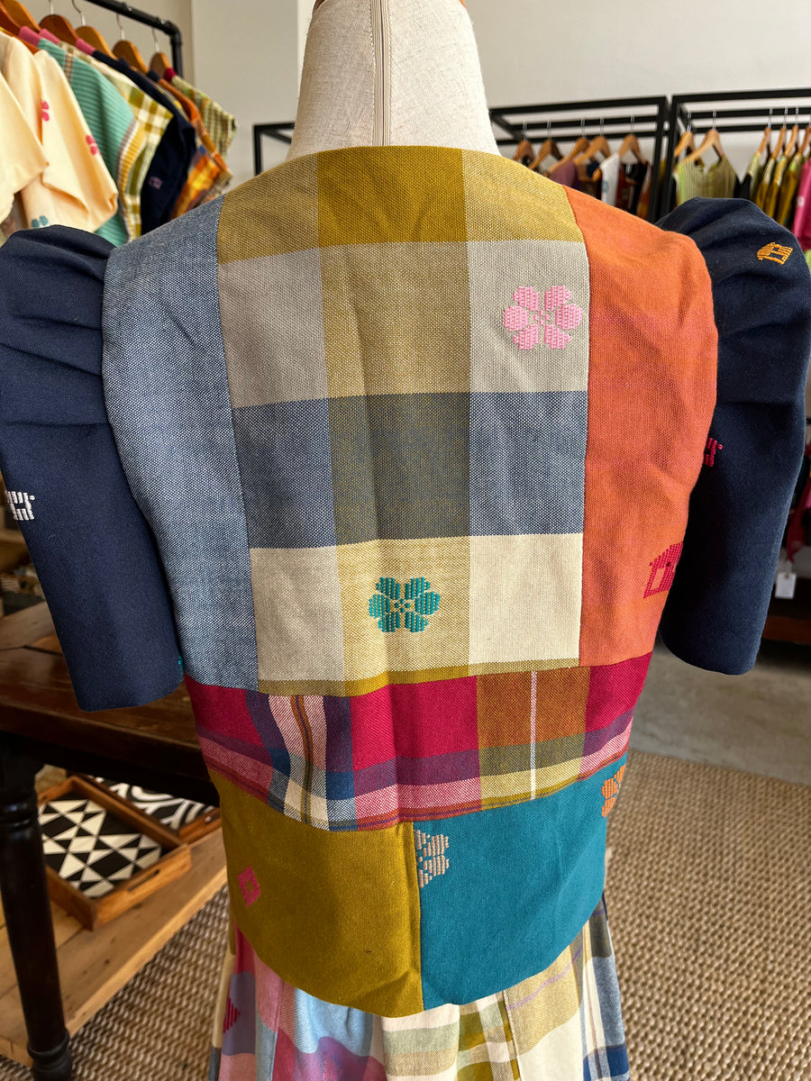 BOLERO: Retaso w/ Midnight Blue Bahay Kubo Sleeves D5 – DESIGNS BY MARIE