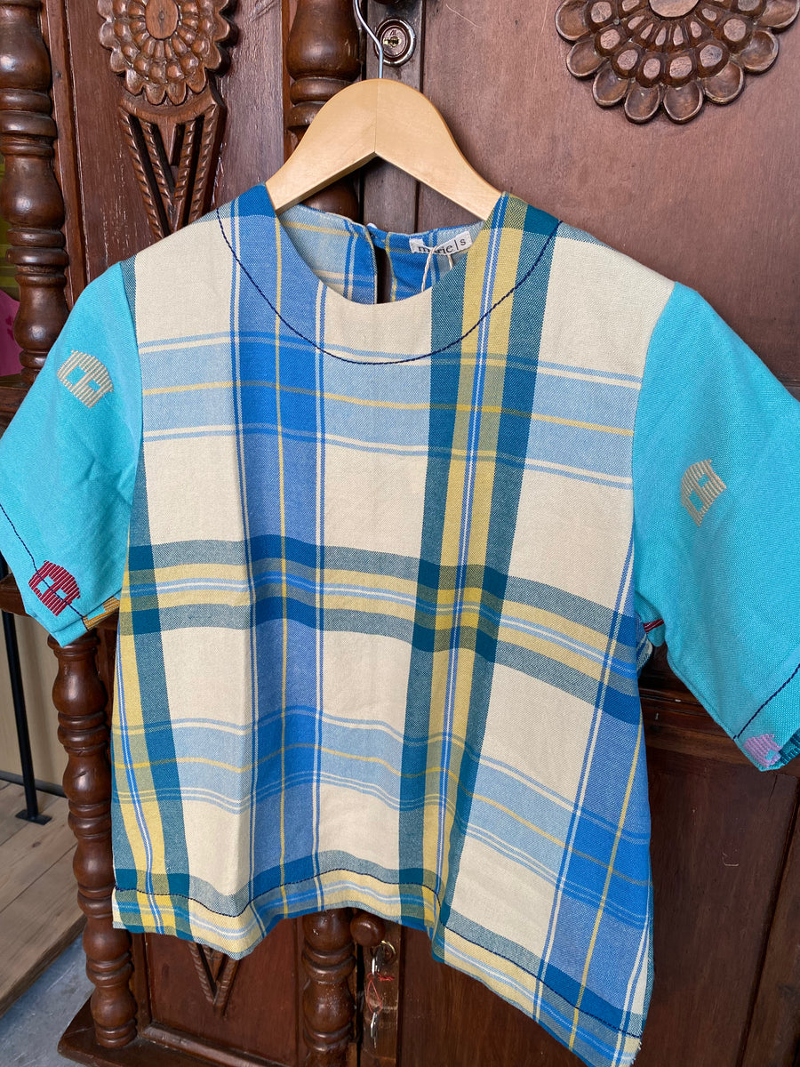 Classic v2: Lolita w/ blue green bahay kubo sleeves – DESIGNS BY MARIE