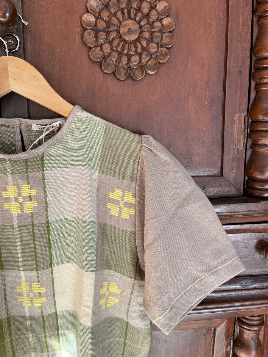 Classic marie: Daniella / brown sleeves – DESIGNS BY MARIE